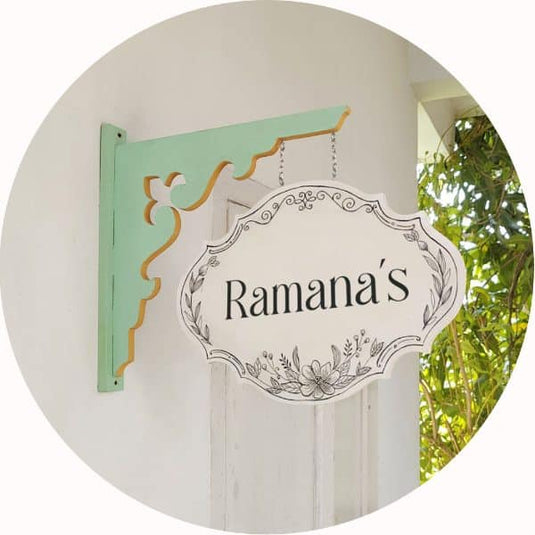 Classic Hanging Name Plates