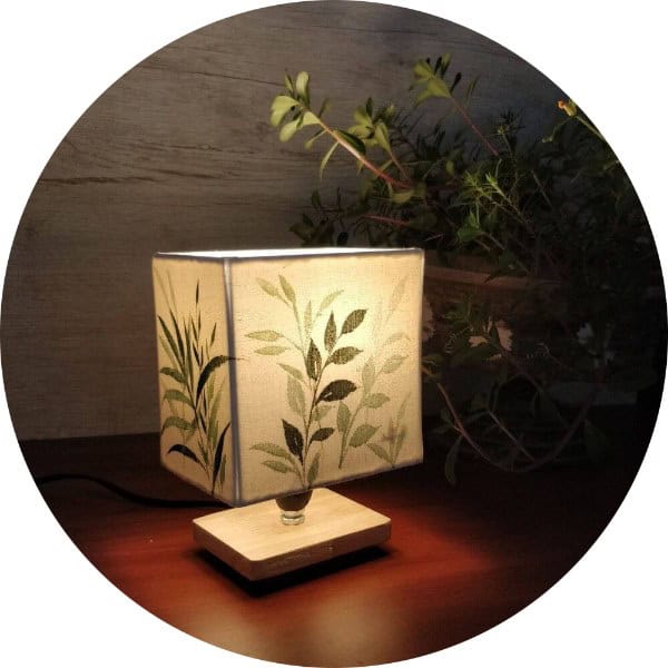 Floral Square Table Lamps online [Square Lamp shades]