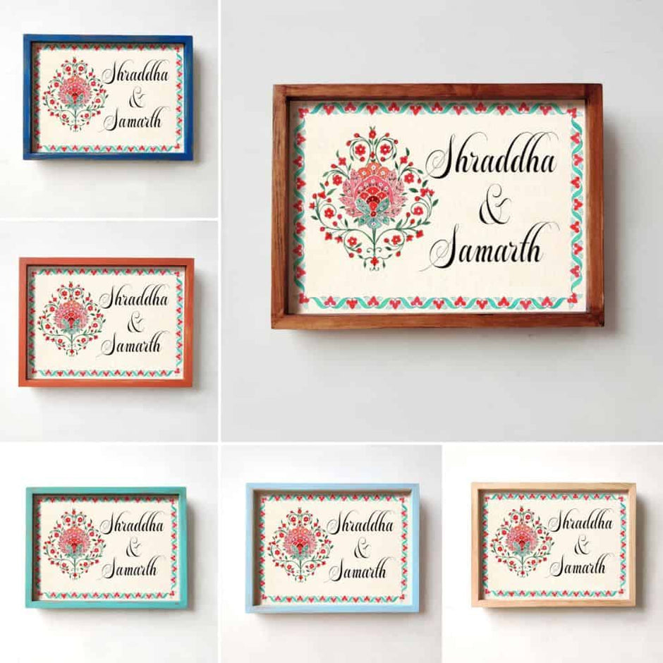 Buy Customized Name Plates for Home online in India