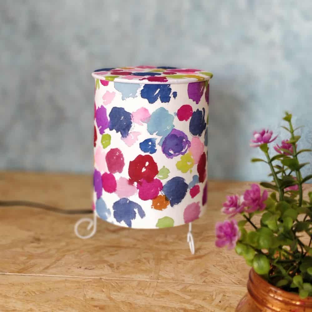 Cylinder Table Lamp - Abstract Lamp Shade with Lid – rangreli